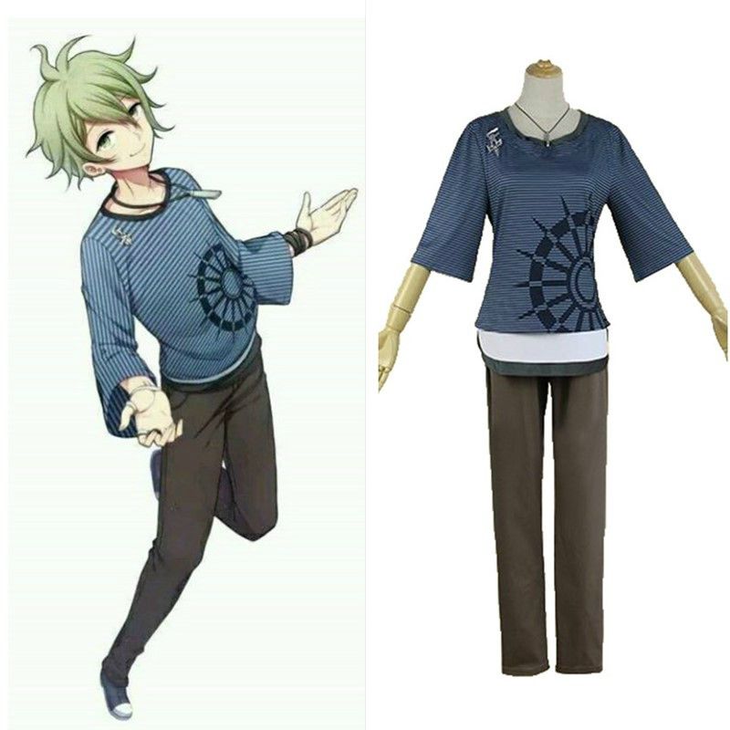 2018 New Danganronpa V3 Rantaro Amami Cosplay Costume Dangan Ronpa V3 Rantaro Amami Costume T