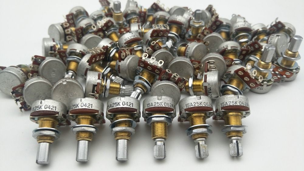 2020 TQ 25K Potentiometer E M G 25K Pots 25k Active Tone Pot Copper ...