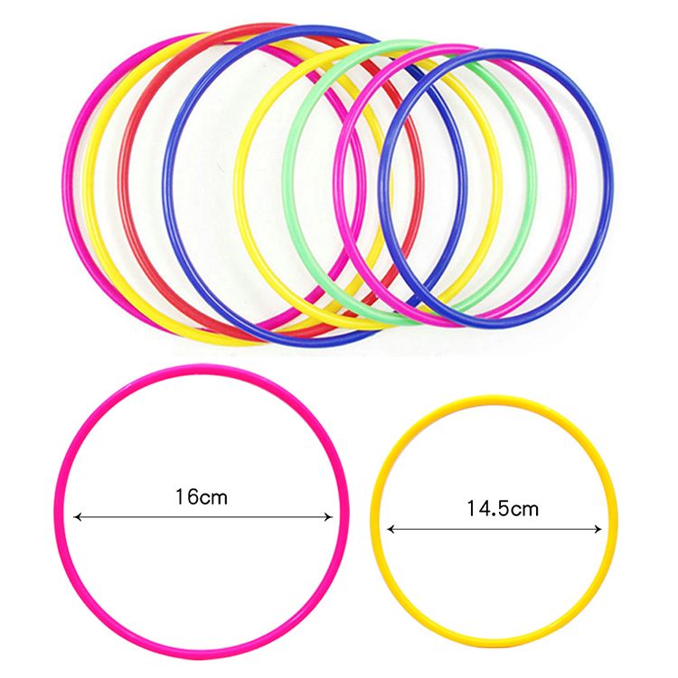 Kids Fun Game Classic Intelligence Toys Baby Stacking Rings Children ...