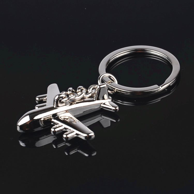 JEWELRYGIFT Aircraft Airplane Key Chain Ring Llavero Chaveiro Keyring ...