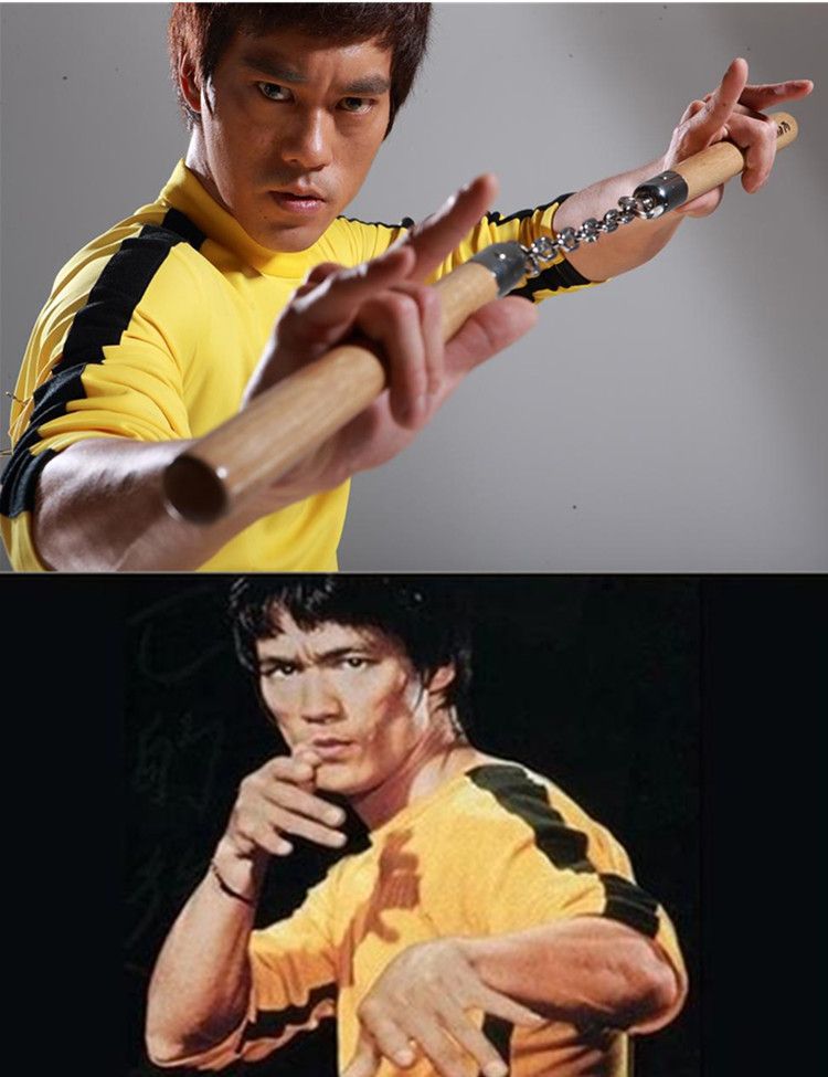 Kids Kung Fu Master Costume Child Bruce Lee Costume