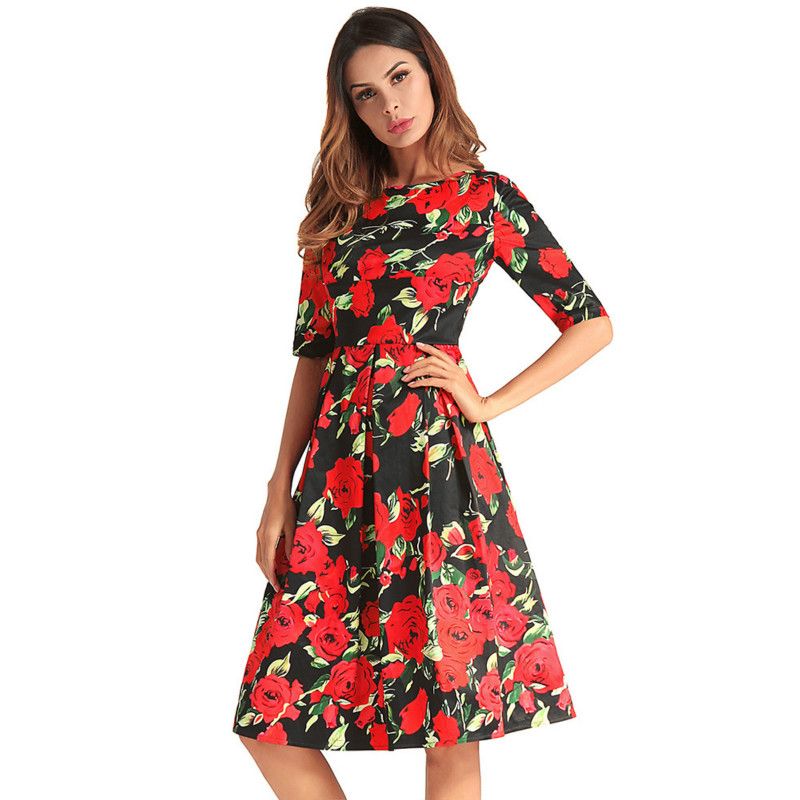 Dress Selutut Elegant - Juwitala