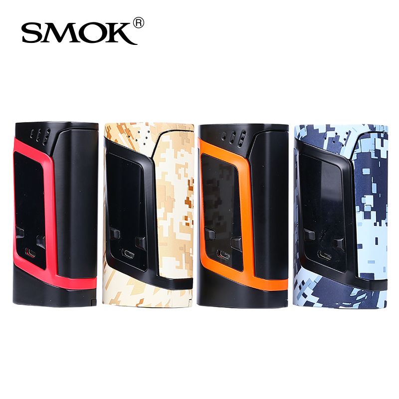 Authentic Smok Alien TC Mod 220W Box VW/TC Large Led Display Vape Mod ...