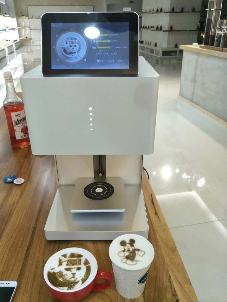 2019 220v/110v Edible Ink Coffee Cake Printer Coffee Printer Coffee ...