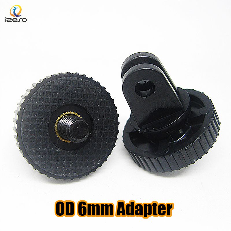 2020 Universal Gopro Mini Monopod Tripod Mount Adapter 6mm Converter ...