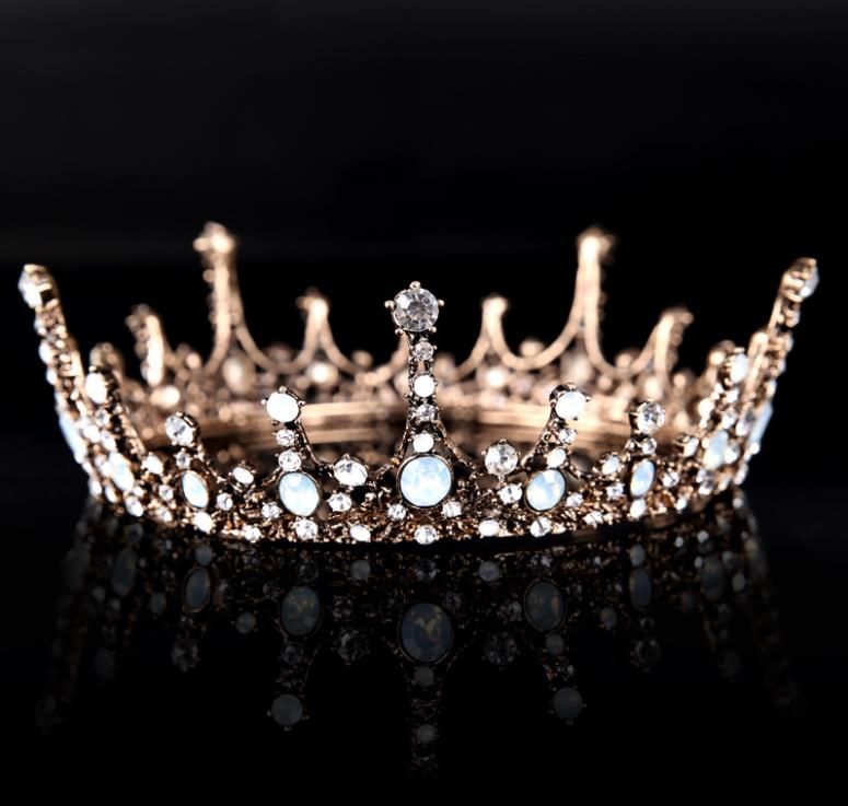 The Whole Circle Of Silver Crown Diamond Wedding Accessories Hoop Crown ...