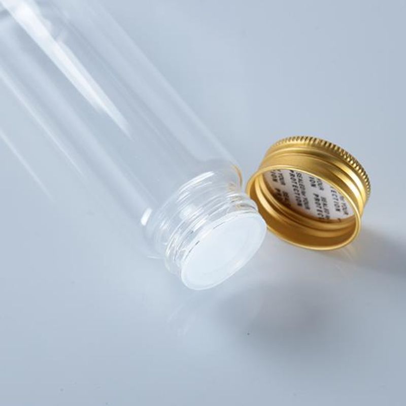 25ml 50ml Glass Screw Top Tube Small Threaded Bottle Glass Vial 37mm ...