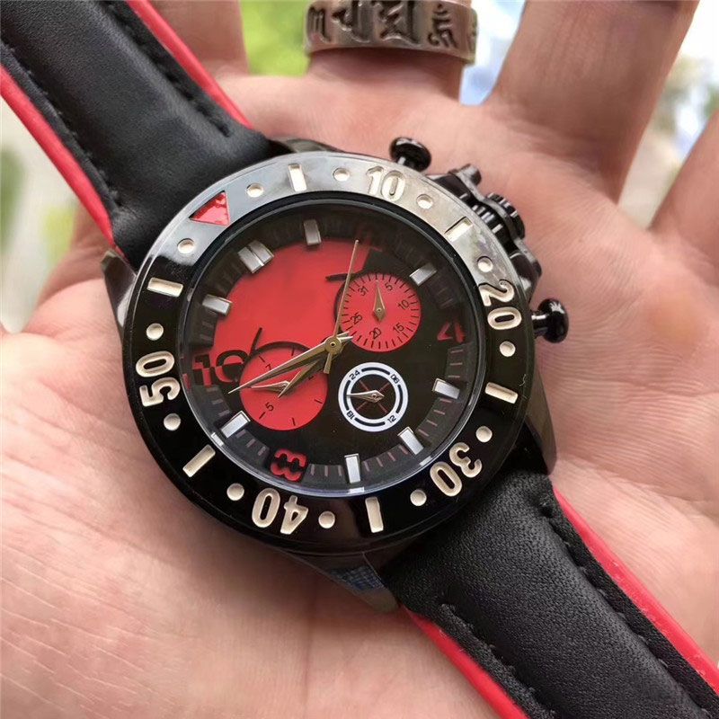 Luxury Car Brand Mens Watches Sport Male Wristwatch Leather Strap ...