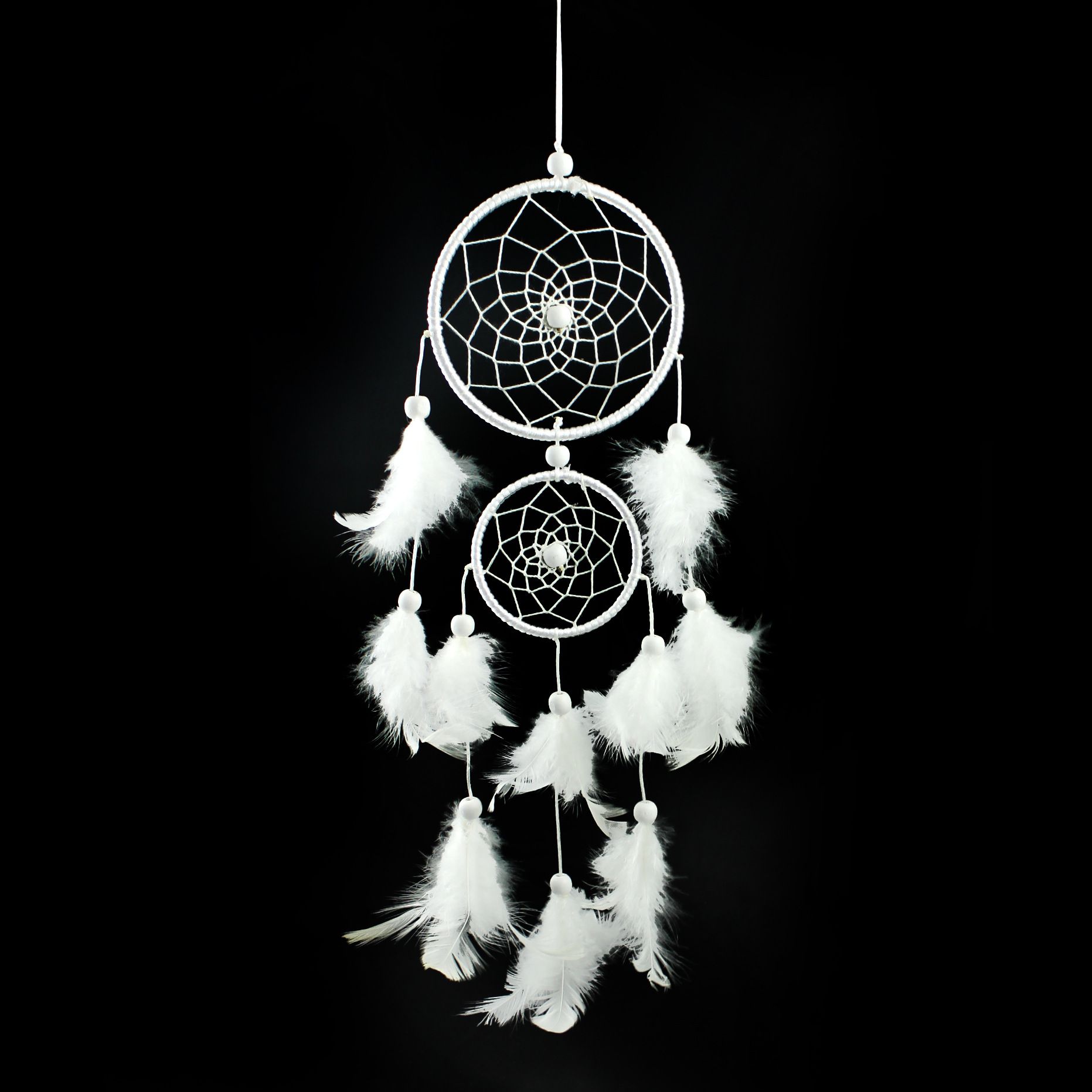 2021 White Dream Catcher Home Decoration Hangings Feather Dream Catcher ...