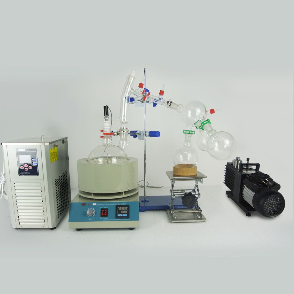 Online Cheap Lab Scale Small Short Path Distillation Equipment 2l Short ...