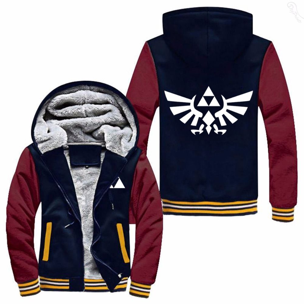 2020 Casual The Legend Of Zelda Link Men Thicken Hoodie Women Anime ...