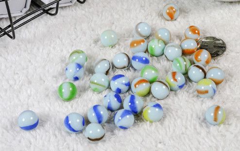 2021 Marbl Rare 14mm Pearl Marbles With Black And White Coloured Beads ...