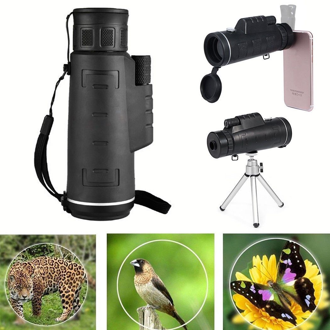 Night Monoculars 40X60 HD Compass Monocular Telescope Of The Outdoor ...