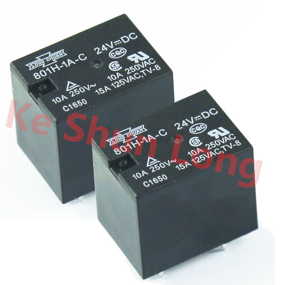 2020 SONG CHUAN 801H 1A C 24VDC 801H 1A C 24V 801H 1A C DC24V 4PINS ...