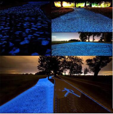 2021 Wholesale Luminous Stone Sand Sidewalk Garden Roads Decorations ...