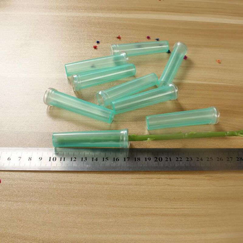 2021 Plastic Floral Water Tube With Cap Fresh Flower Water Container ...