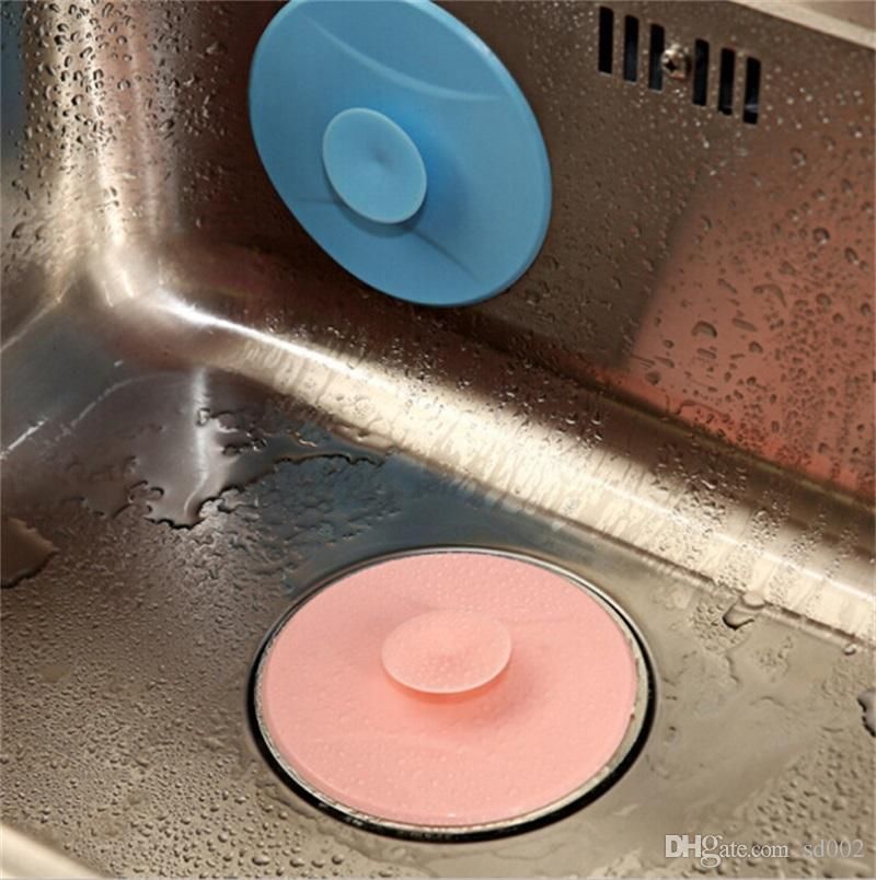 Soft PVC Water Plug Round Basin Laundry Sink Bathtub Stopper Super ...