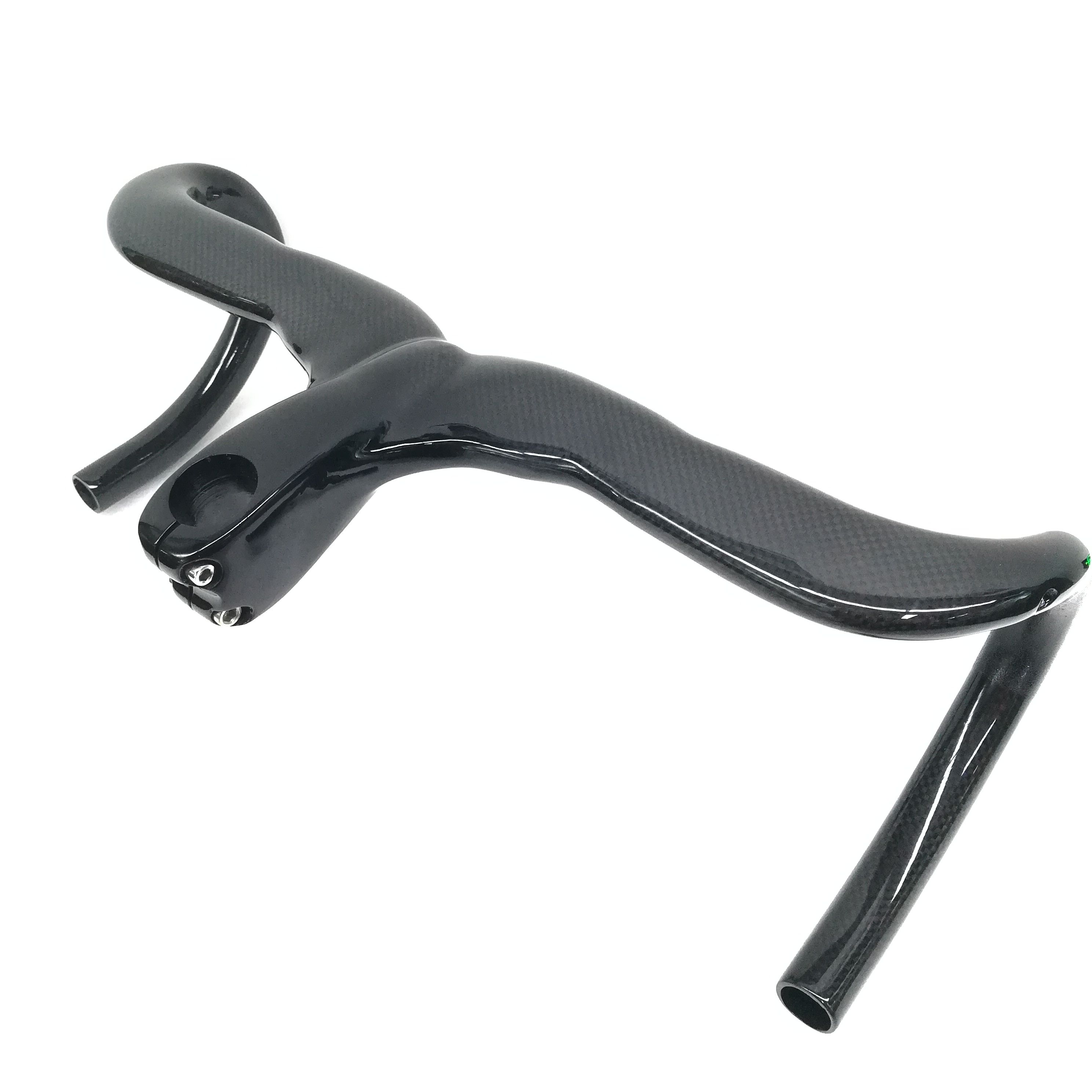 Integrated Carbon Handlebar 3k Carbon Road Bike Handle Bar 90 100 110 ...