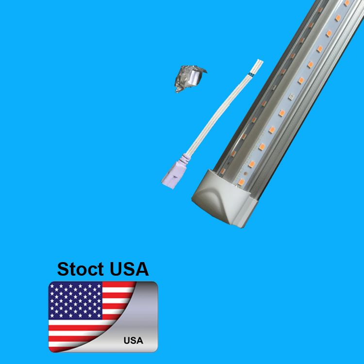 SMD 2835 T8 V Shaped Integrated LED Tube Light 4ft=36W 5ft=45W 6ft=52W ...