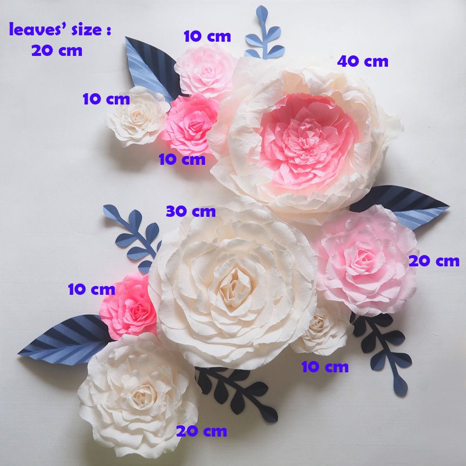 Large Paper Flower Wedding Backdrop | Best Flower Site