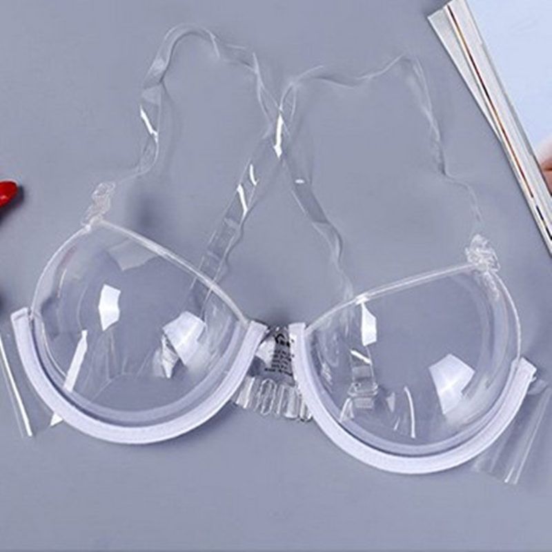 Kaufen Sie Frauen Sexy Push Up Dessous Bhs Unterwäsche Tpu Pvc