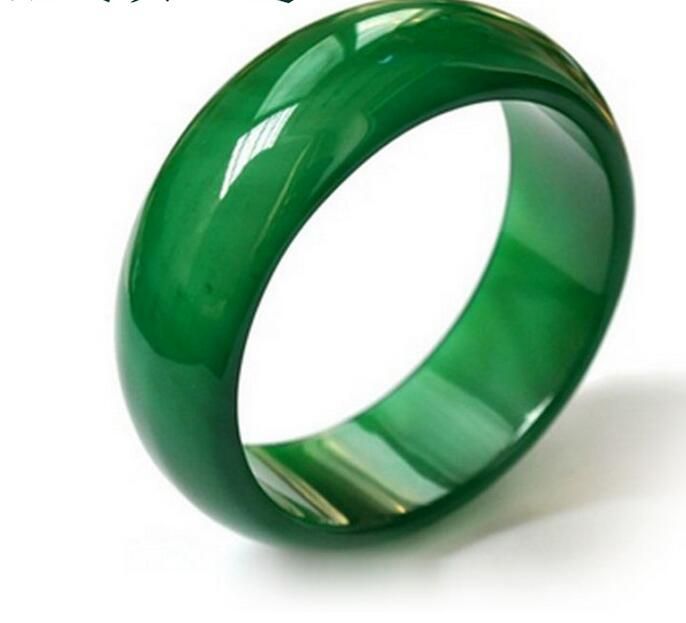 2020 Natural Agate Jade Ring Thumb Index Finger Size Crystal Ring ...