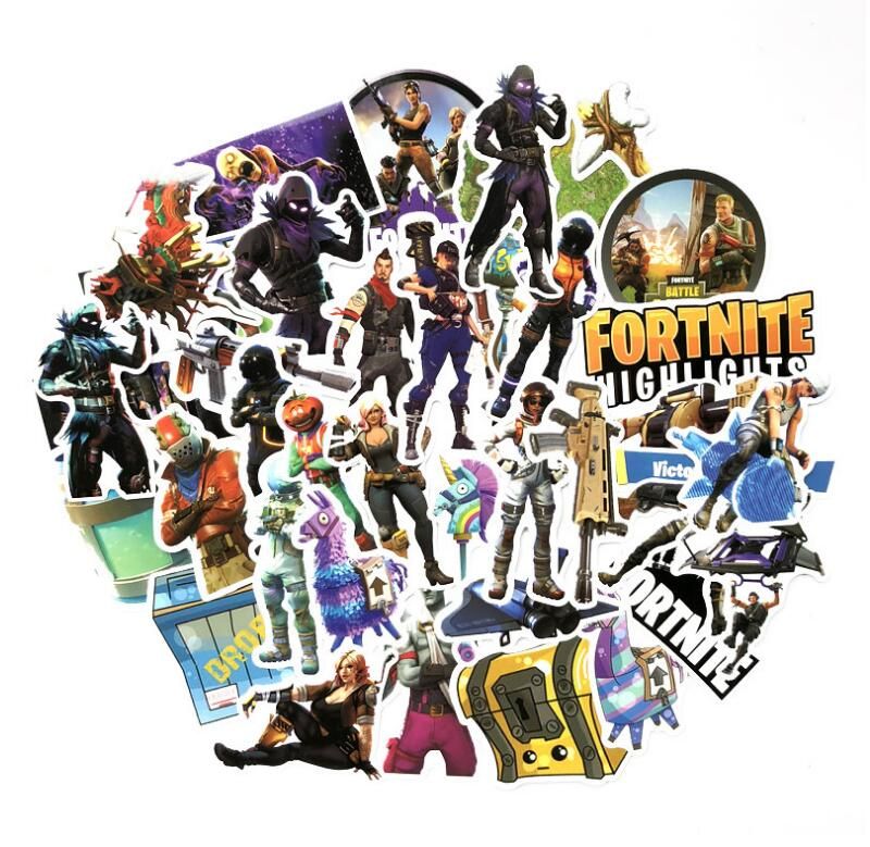 2021 Fortnite Stickers Fortnite Graffiti Sticker Luggage DIY Stickers ...