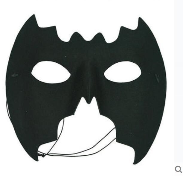 2020 Halloween Party Party Mask Vampire Bat Black Eye Mask Half Face ...