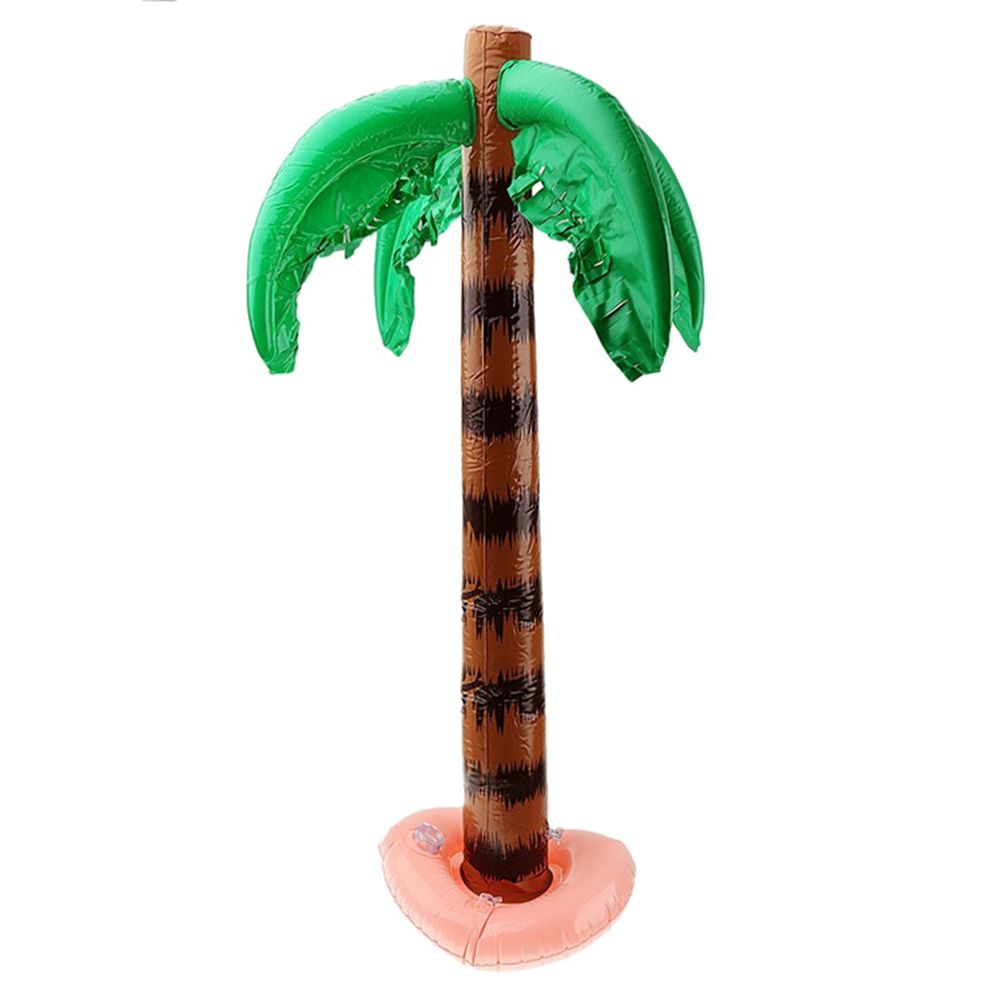 Inflatable Palm Trees Jumbo Coconut Trees Beach Backdrop Party Favors ...