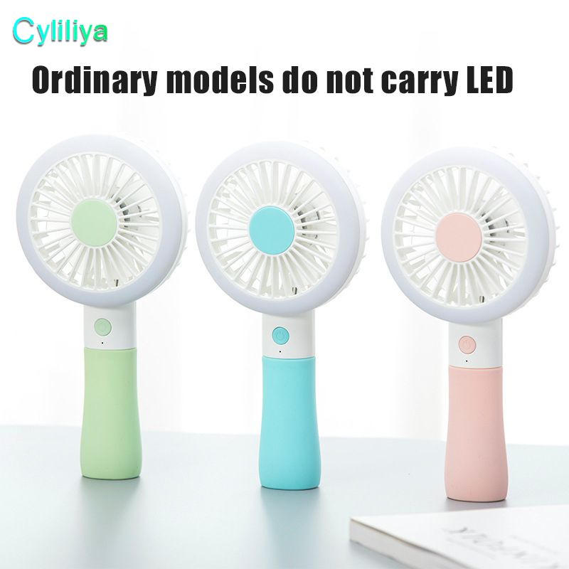 Handheld Electric Fans Mini Portable Handle Fan With Rechargeable 1200 ...