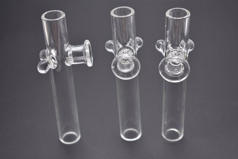 2019 Mini Glass Hand Steamroller Pipe 10cm Tobacco Smoking Glass Dry ...