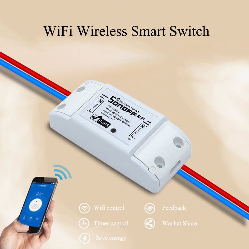 2020 Sonoff Wifi Switch Universal Smart Home Automation Module Timer ...