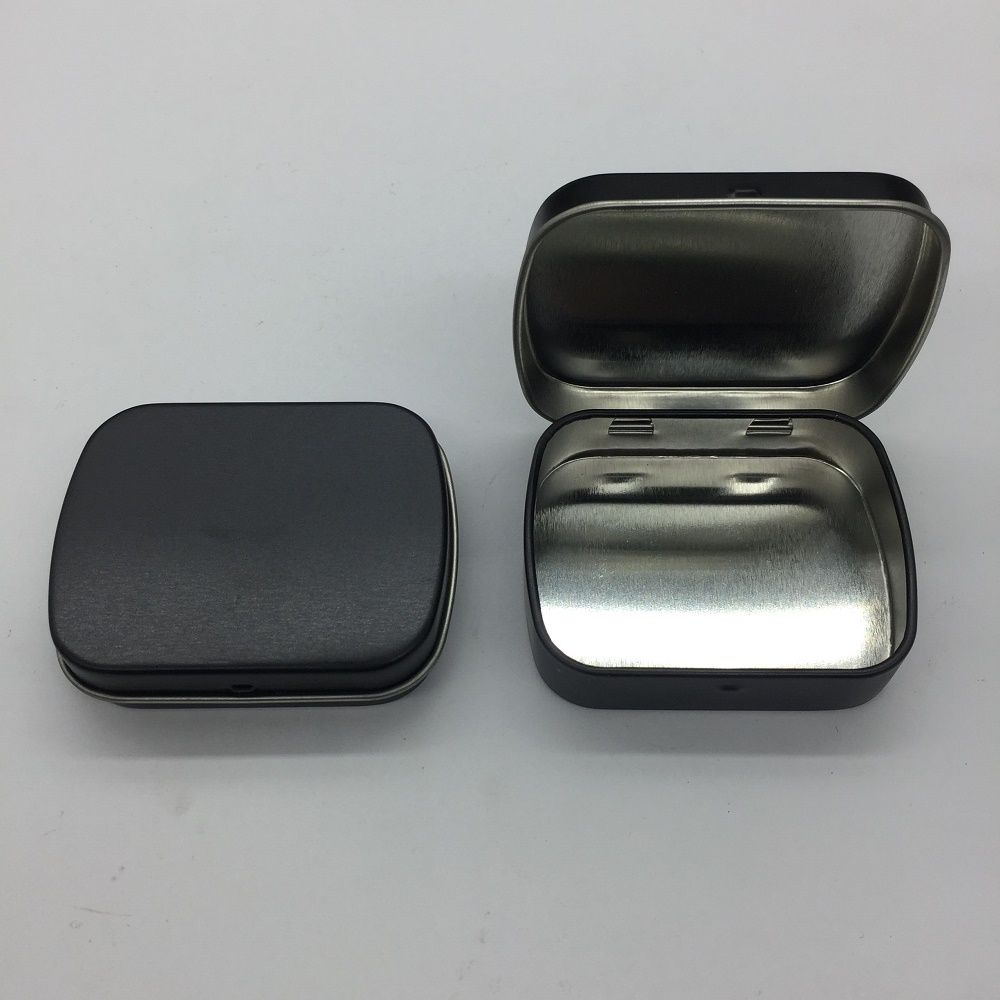 2021 New Arrival Black Mint Tin Box Small Gift Box Jewelry Chewing Gum ...