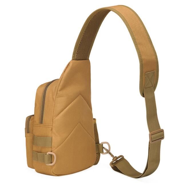 2020 Outdoor Sport Chest Bag Canvas Tactical Military Sling Single ...
