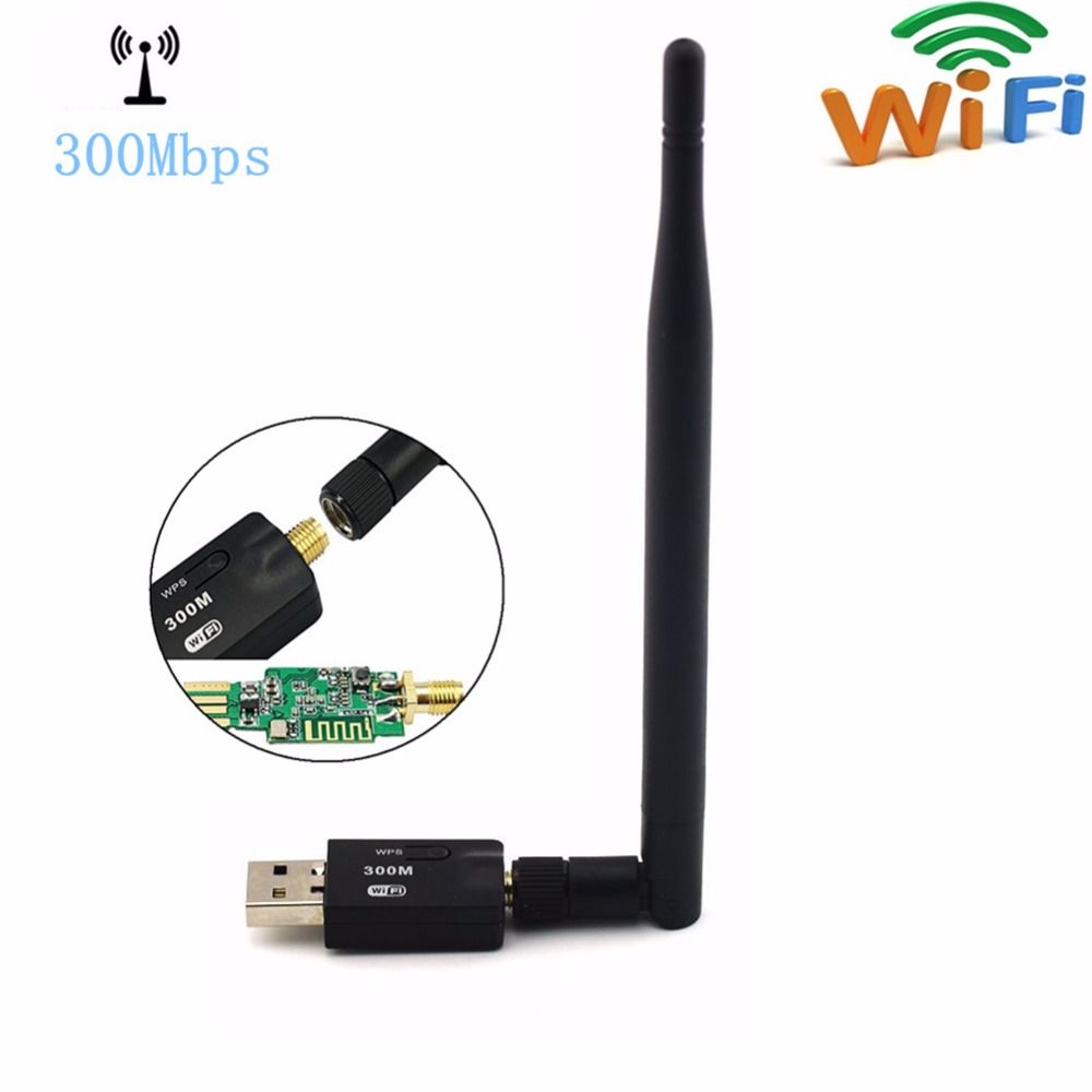 300Mbps 11n USB Wifi Internet Dongle Mini Wireless N Network Card ...