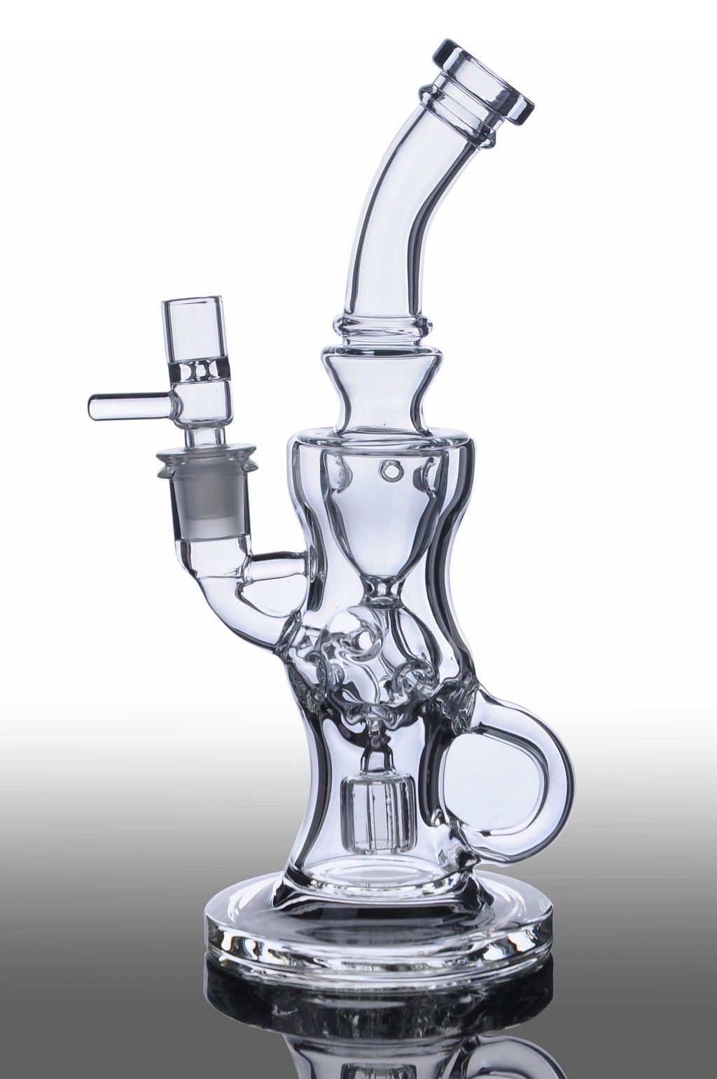 2020 Trophy Handmade Hookah Thickness Base Glass Bongs Arm Tree Water ...