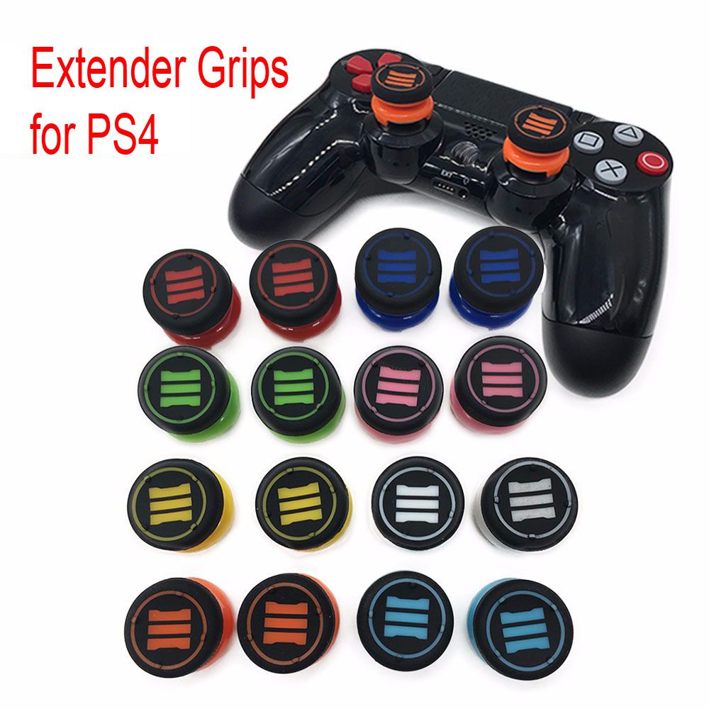 2020 Soft Analog Joystick Extender Grips Caps For PS4 Controller ...