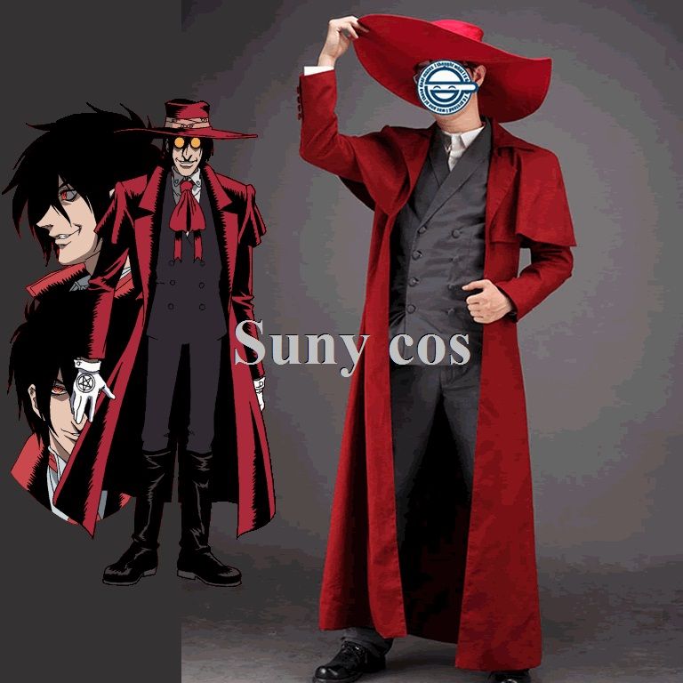 Hellsing Alucard Cosplay Costume Halloween From Xcos, $37.16 | DHgate.Com