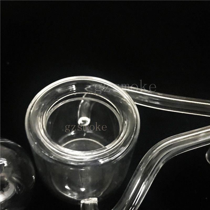 2021 Huge Quartz Banger Thermal Quartz Nail Dab Rig Bubbler 18mm 14mm ...