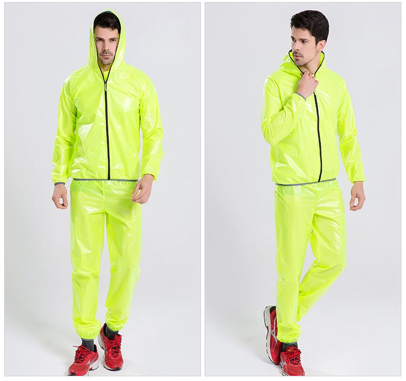 2020 Sports Cycling Fission Raincoat Suits. Outdoor Waterproof And ...