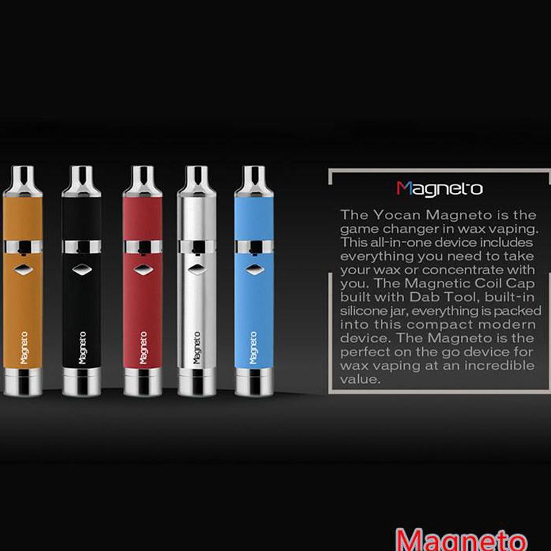 Original Yocan Magneto Starter Kits Magneto Ceramic Coils Wax 1100mah ...