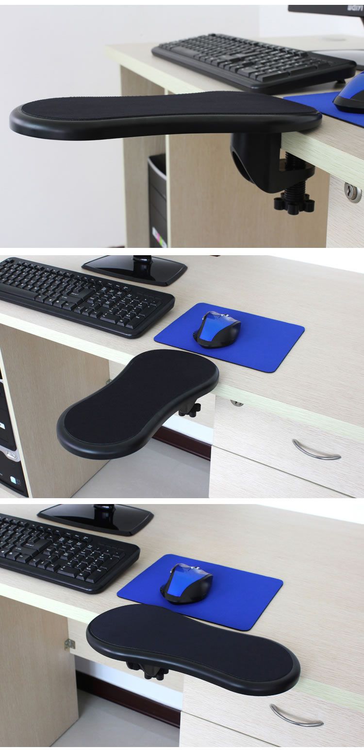 2021 Ergonomic Design Desk Attachable Computer Table Arm Support Mouse ...