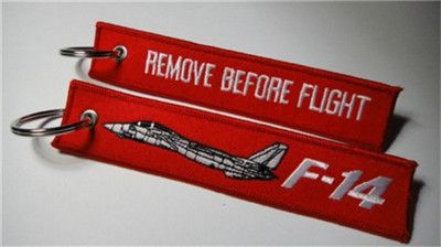 Remove Before Flight F 14 Tomcat Top Gun Keychain Luggage Tag 13 X 2 ...