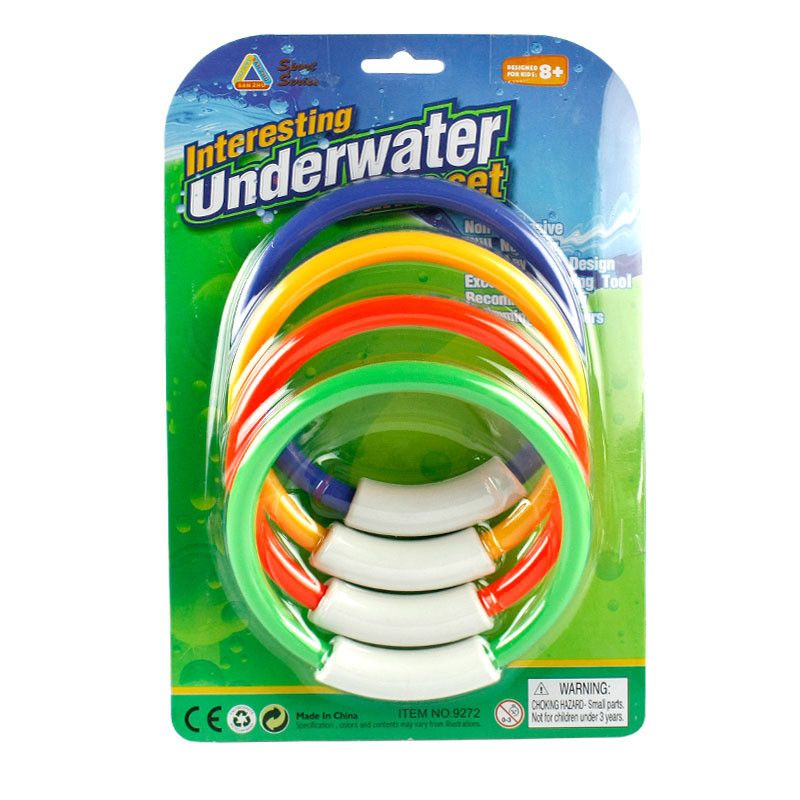 2022 Swimming Rings Diving Toy Pool Dive Ring Kid Children Water Game ...