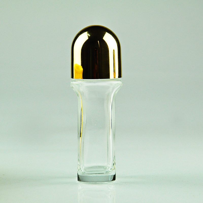 50ml Empty Glass Roll On Bottle Deodorant Roll On Women Cosmetic Anti ...