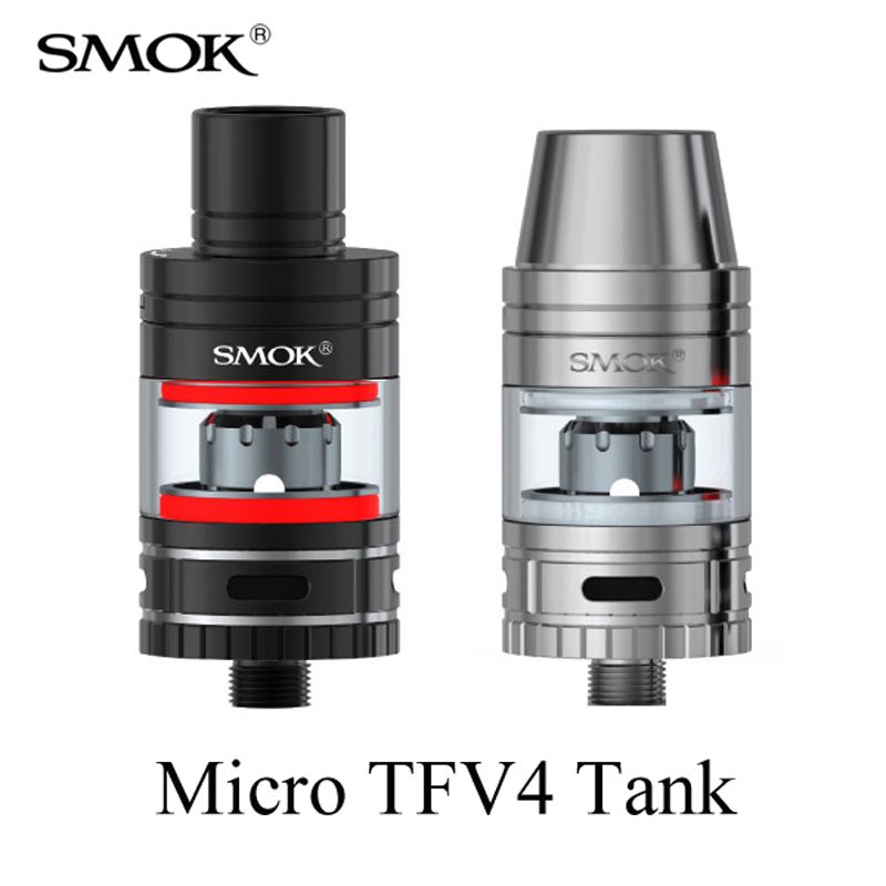 Electronic Cigarette Atomizers 100% Original SMOK Micro TFV4 Atomizer ...