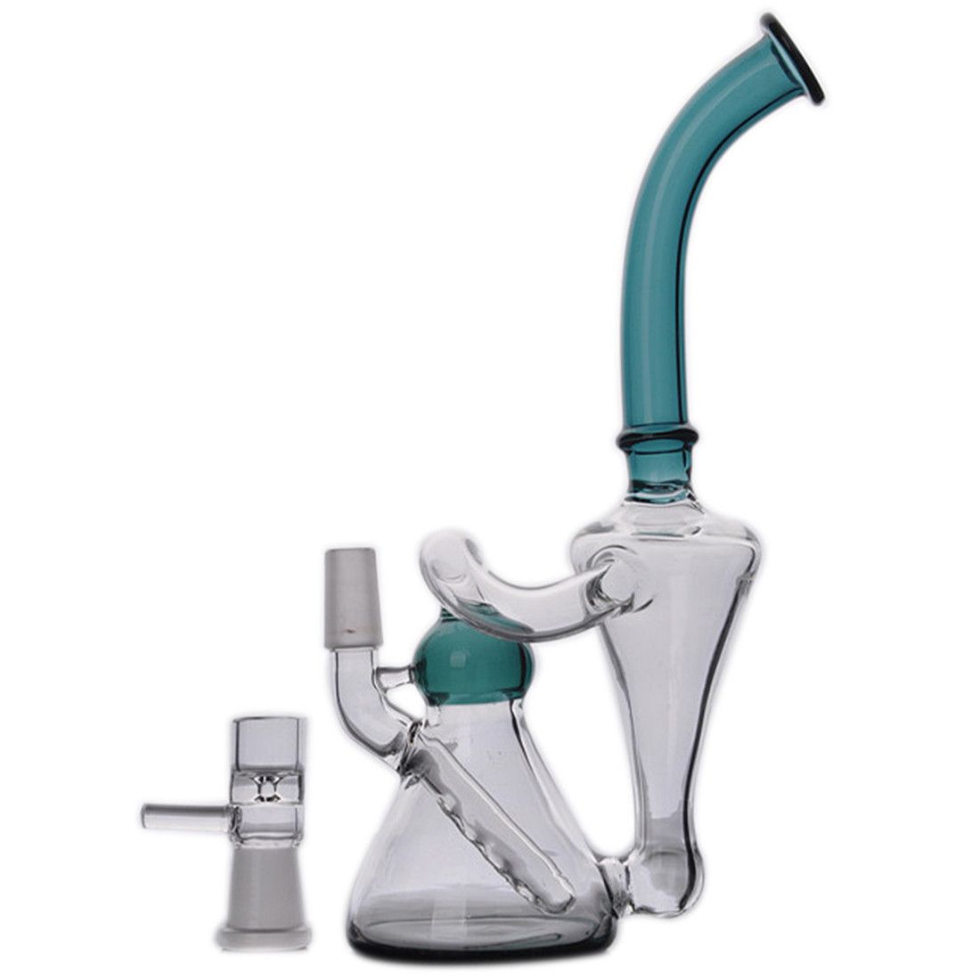 2020 Bong Filter Pyrex Glass Bongs Waterpipe Tubes Clips Joint 14mm ...