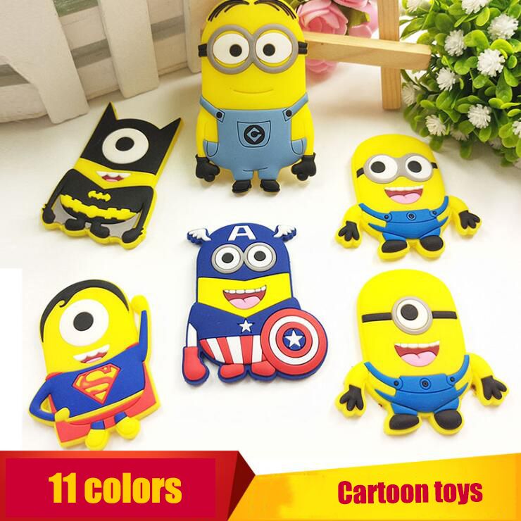 2018 Newest Minions Fridge Magnet Cute Cartoon Fashion Refrigerator Toy ...