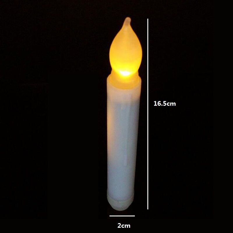 LED Long Pole Candle Light Flashing Candles Light Lamp Table Lamp ...