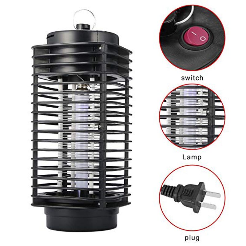 2021 Electronic Mosquito Trap Lamp Strong Mosquito Repeller Against ...